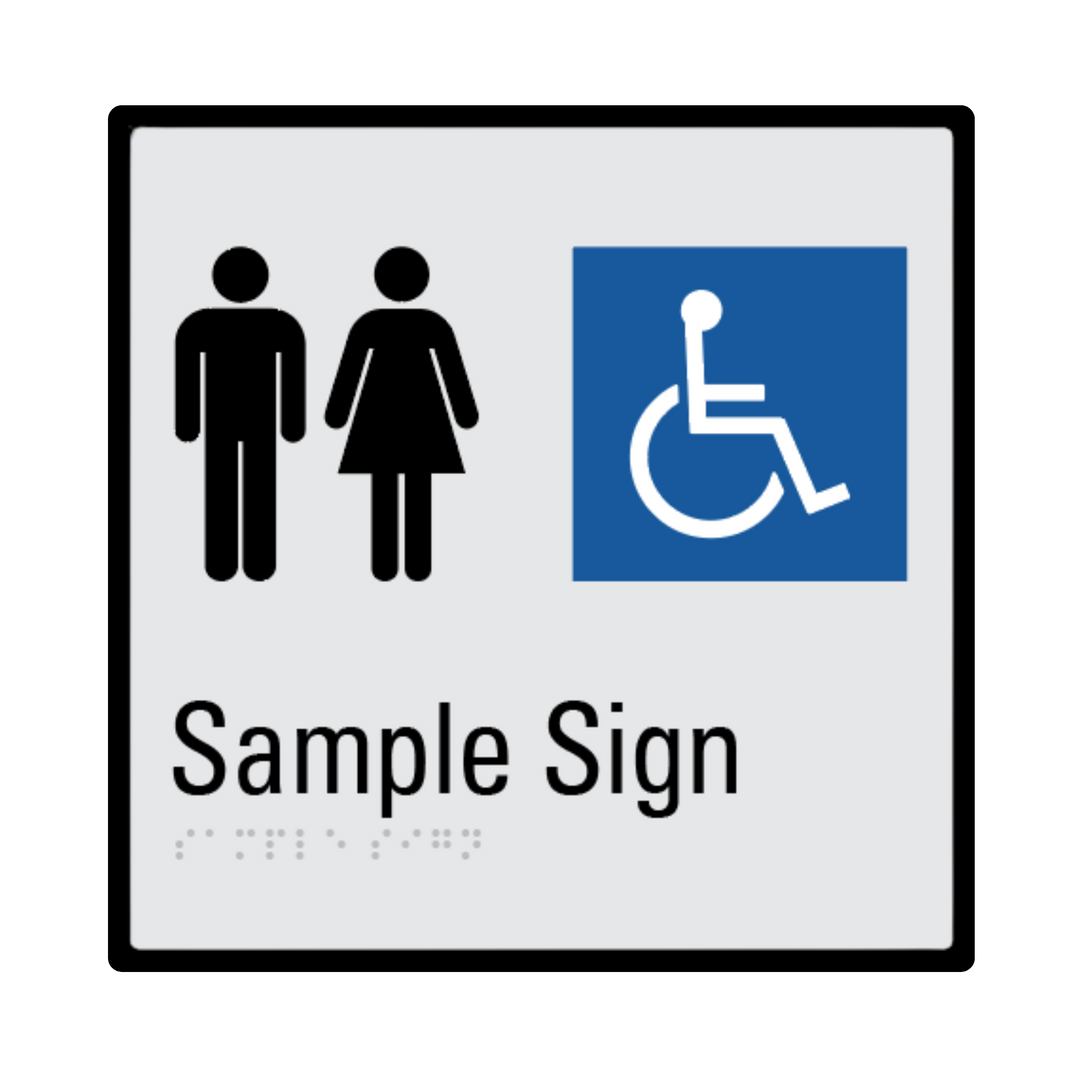 Female Toilet Braille Sign – SIGNLINK PTY LIMITED