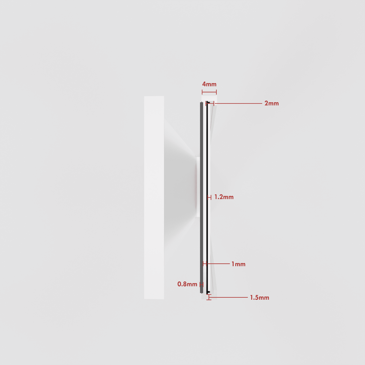 DP100-SP (Sliding Door Plate) – SIGNLINK PTY LIMITED