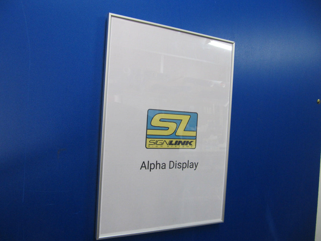 Alpha Poster Display – SIGNLINK PTY LIMITED