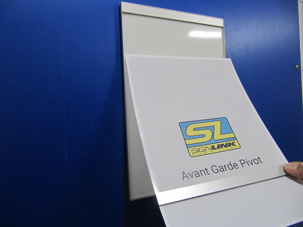 Avant Garde Pivot Poster Display – SIGNLINK PTY LIMITED