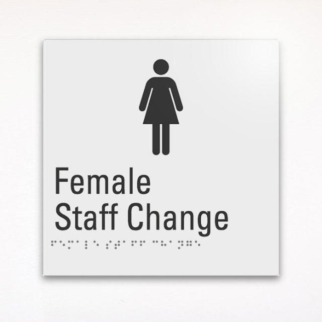 Female Staff Change room sign – SIGNLINK PTY LIMITED
